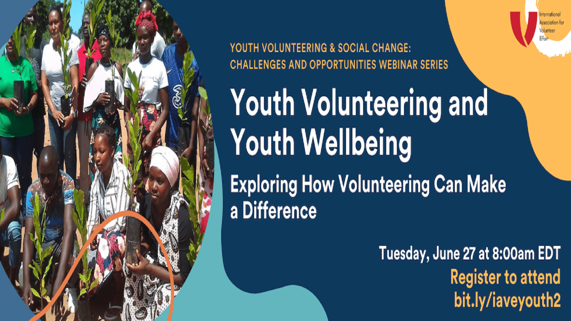 IAVE organiza webinar sobre Voluntariado Jovem e Bem-Estar - CASES - Cooperativa António Sérgio ...