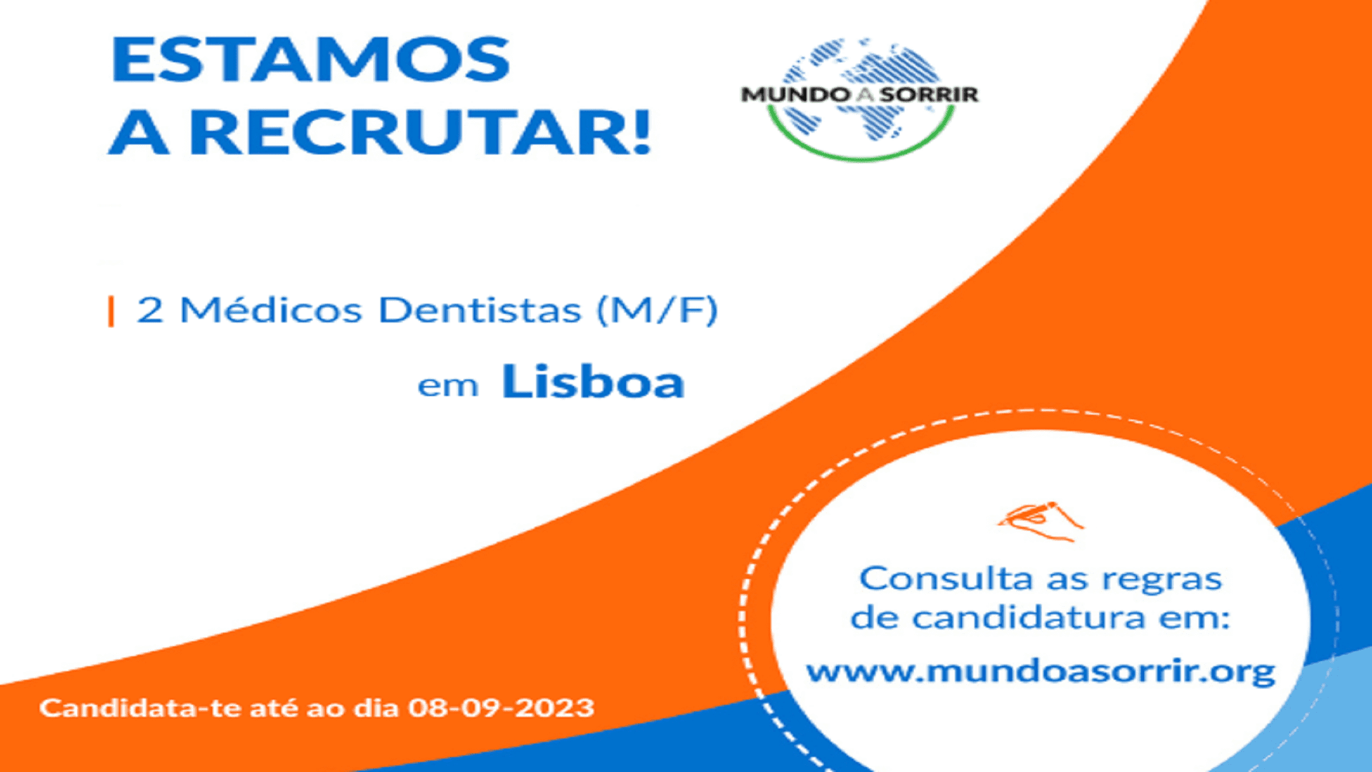Mundo a Sorrir está a recrutar - CASES - Cooperativa António Sérgio ...